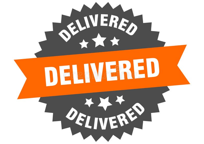 Delivered Sign Stock Illustrations – 1,568 Delivered Sign Stock ...