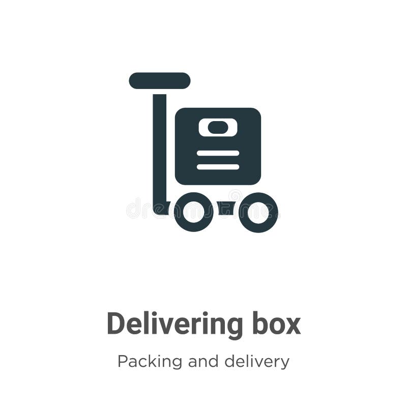 Packing Icon in Filled, Thin Line, Outline and Stroke Style. Vector ...