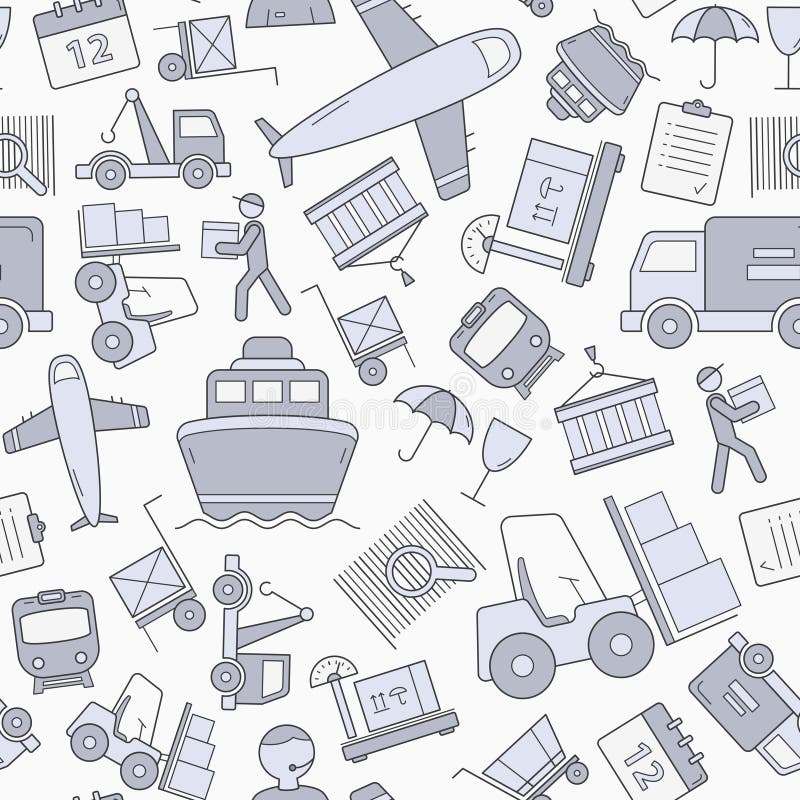 Delivery background 01-01 stock vector. Illustration of courier - 207937009