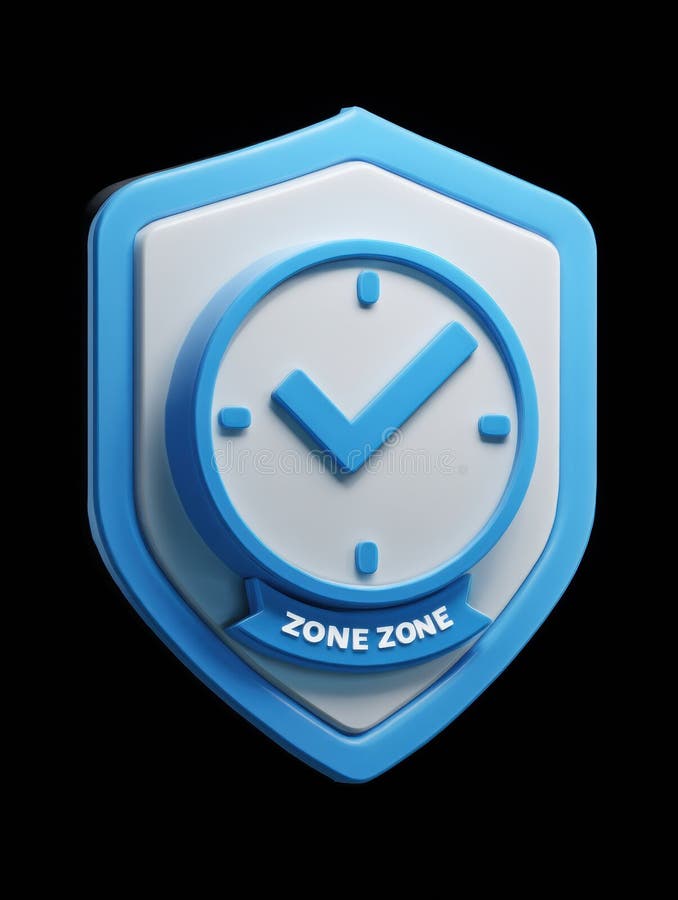 Delivery Badge Representing on-Time Service, Guaranteed Protection ...