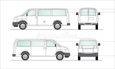 Van Outline Stock Illustrations – 35,645 Van Outline Stock ...