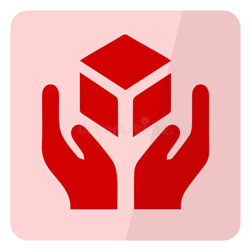 Delivery Box Handle with Care Stock Photo - Illustration of logistics ...