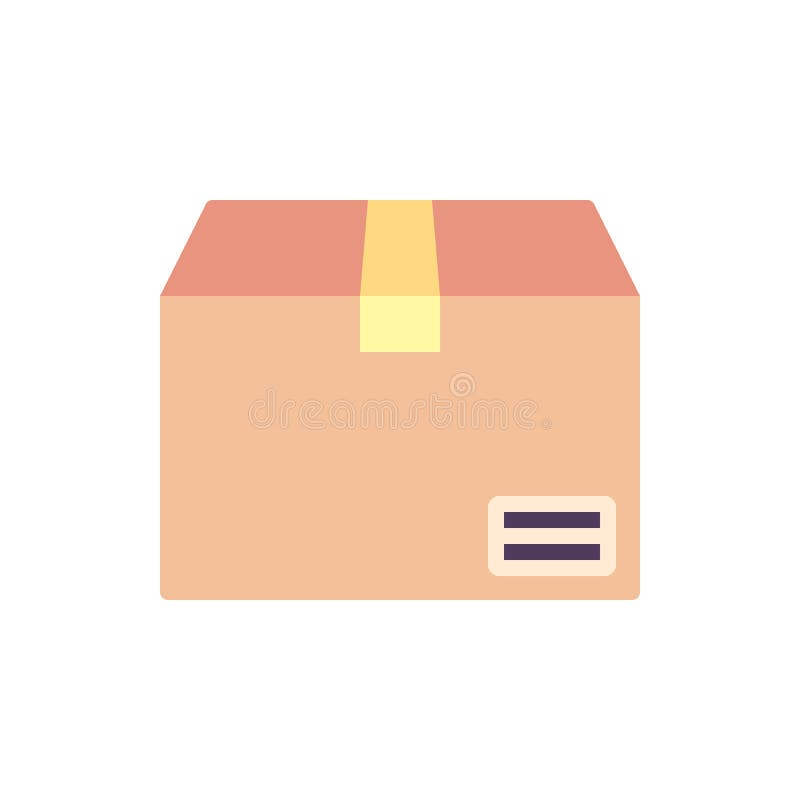 Delivery Box Icon, Package Vector Illustration Stock Vector ...
