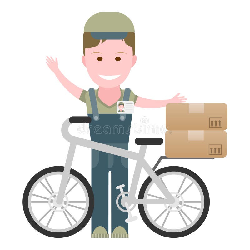 Delivery Boy Stock Illustrations – 15,865 Delivery Boy Stock ...