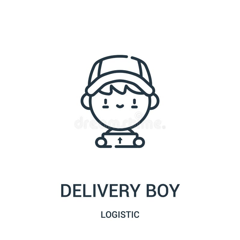 Delivery Boy Line Icon Stock Illustrations – 1,257 Delivery Boy Line ...