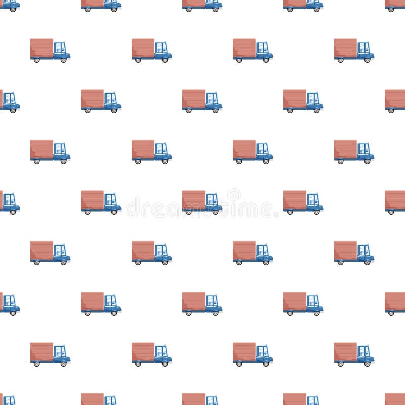 Delivery car pattern stock vector. Illustration of shipping - 96576434