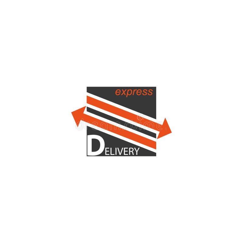 Delivery Company Logo Design Template for Your Business. Flat Design ...