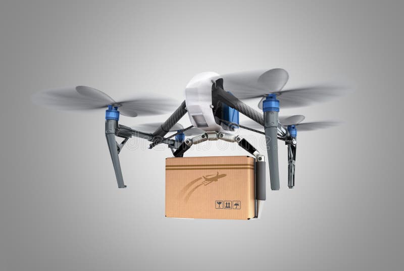 Delivery ConceptGeneric Design Remote Control Air Drone Flying C Stock ...