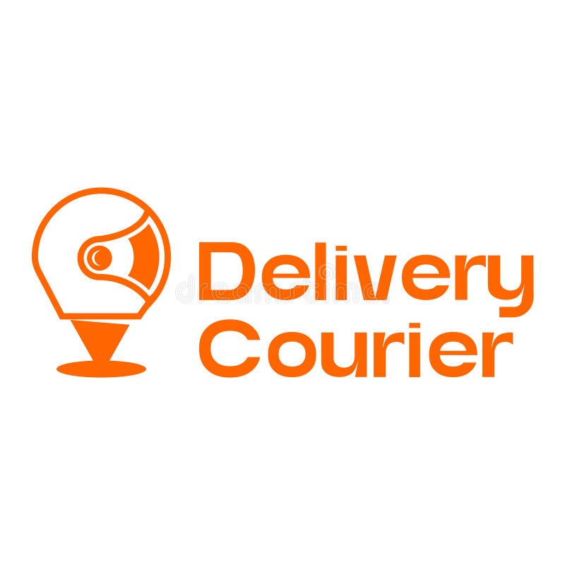 Courier Logo Package Delivery Company Icon Stock Vector - Illustration ...