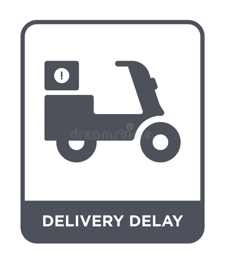 Delivery Delay Linear Icon. Modern Outline Delivery Delay Logo C Stock ...