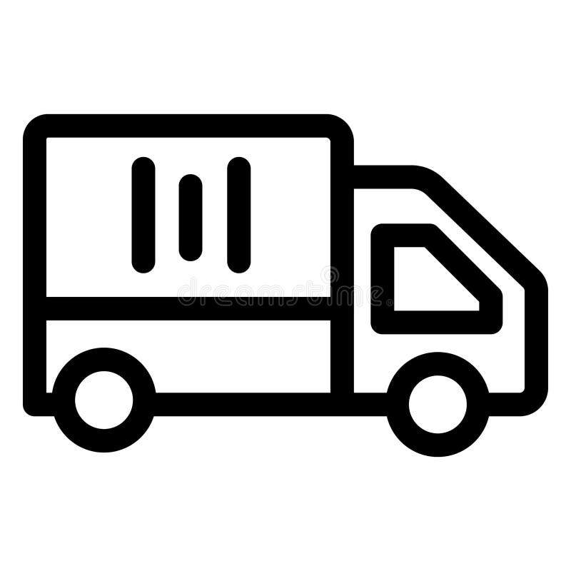 Delivery, Delivery Van Isolated Vector Icon Which Can Be Easily ...
