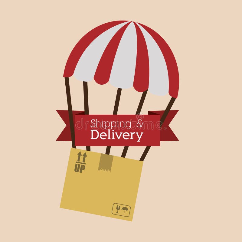 Delivery Design. Shipping Icon. White Background Stock Vector ...