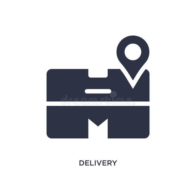 Logistics Destination Map stock vector. Illustration of graphic - 71681260