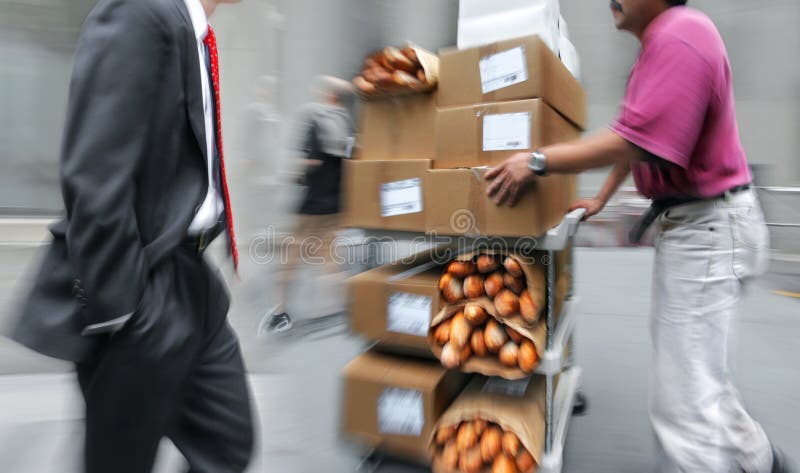 Delivery with Dolly by Hand Stock Image - Image of mail, commerce: 88238327