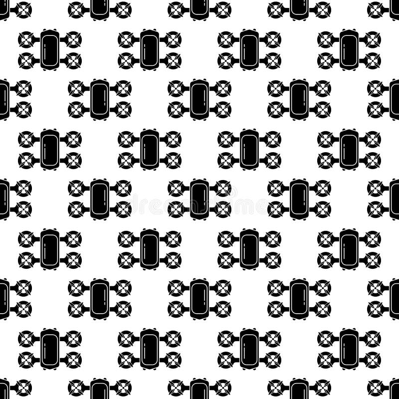 Delivery Drone Pattern Seamless Vector Stock Vector - Illustration of ...