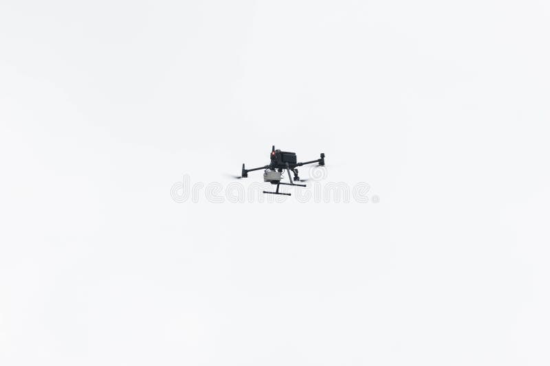 Logistic Concept, High Tech Concept, Delivery Drone in the Sky, China ...