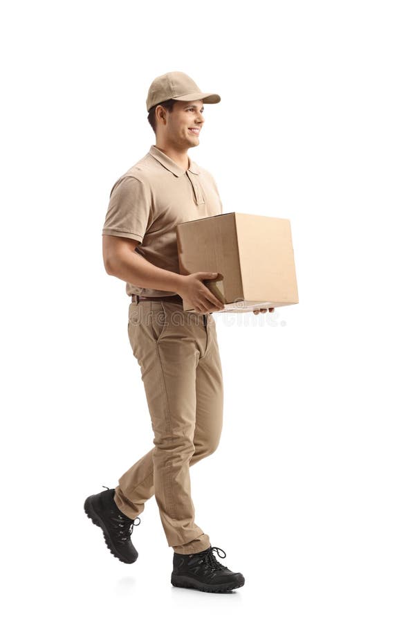 741 Delivery Guy Package Full Image Stock Photos - Free & Royalty-Free ...