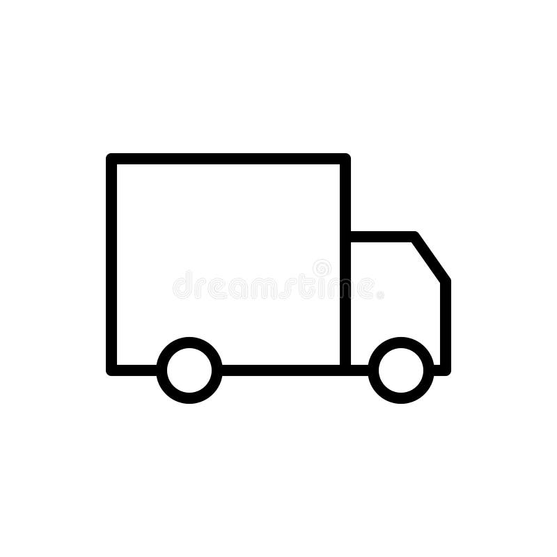 Delivery Icon, Shipping Icon Vector Illustration Stock Vector ...