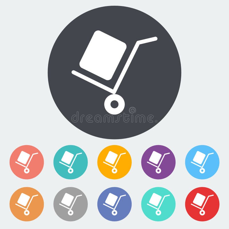 Delivery icon stock vector. Illustration of delivery - 92417571
