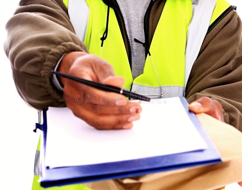 Delivery stock image. Image of agent, commercial, caribbean - 98108491