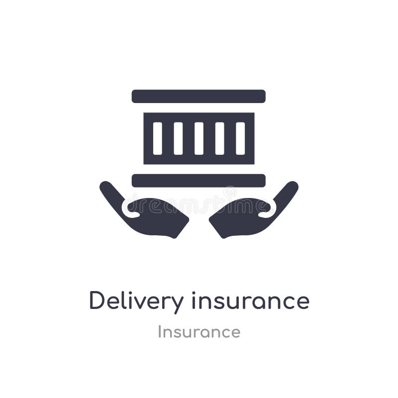Delivery Insurance Icon. Isolated Delivery Insurance Icon Vector ...