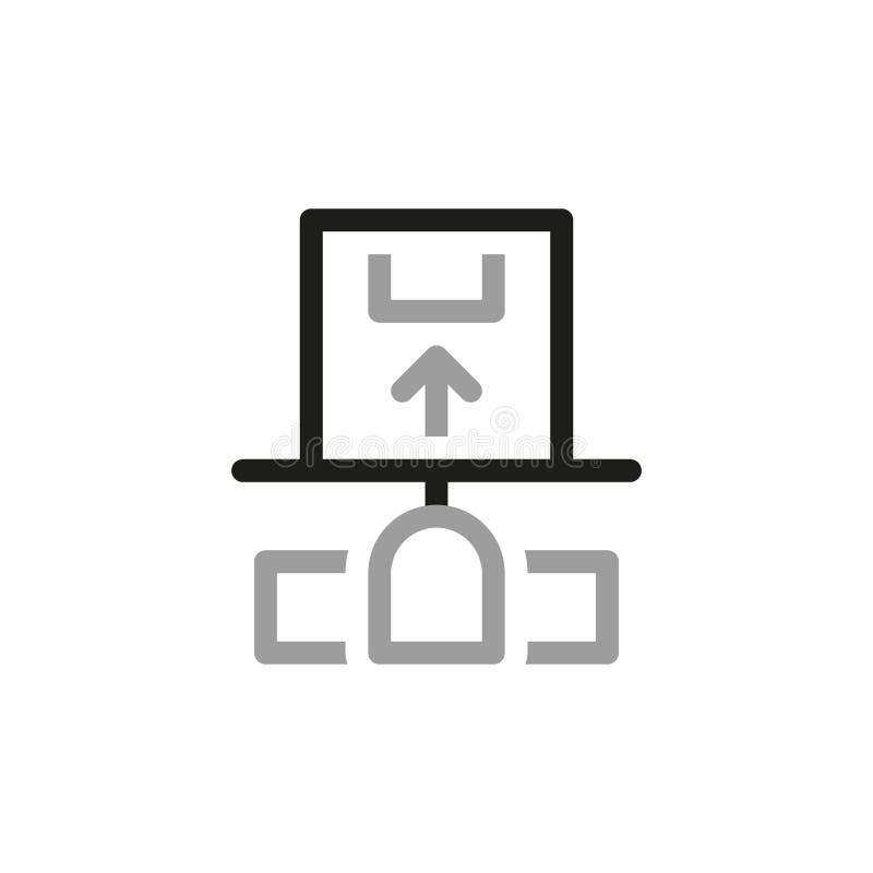 Delivery Line Icons. Shipping Icon Collection. Simple of Delivery ...