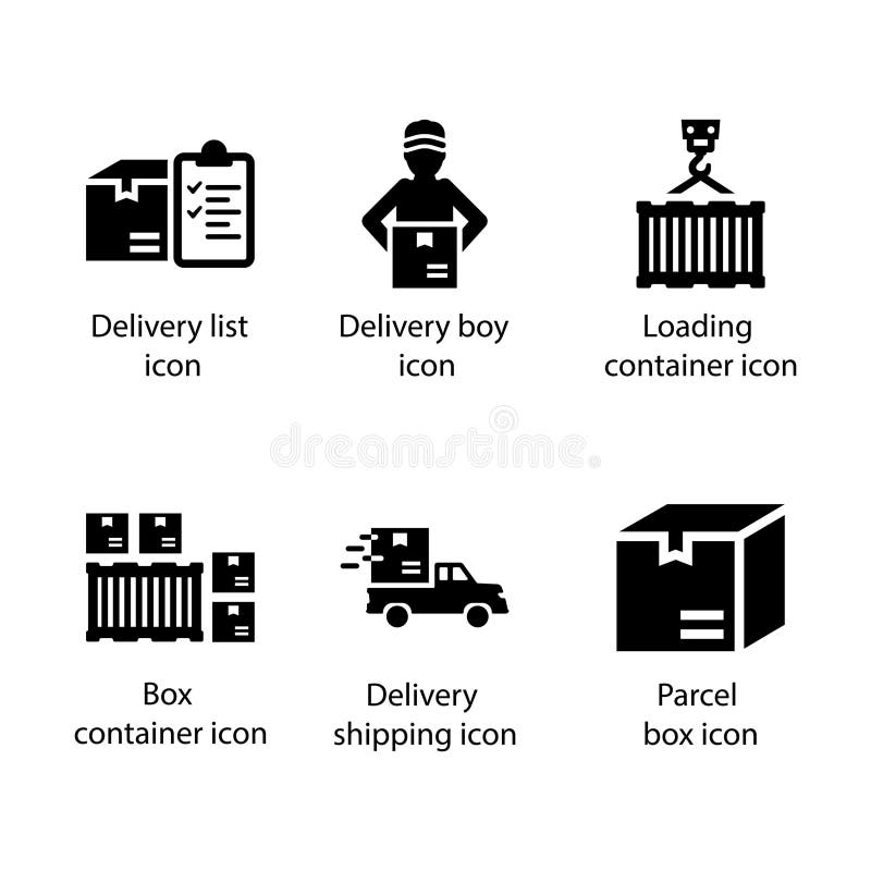 Delivery List, Delivery Boy, Loading Container, Box, Container ...