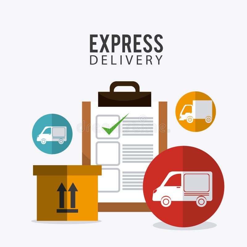 Delivery and logistics stock vector. Illustration of global - 59061056