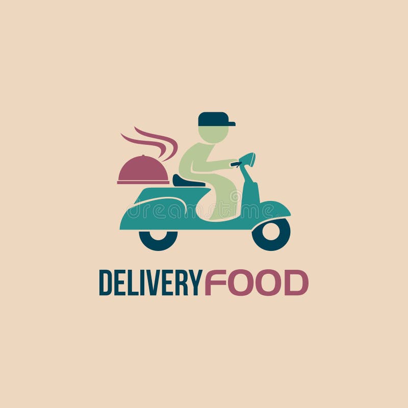 Delivery Logo Design Concept Vector Stock Vector - Illustration of ...