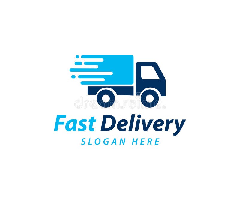 Delivery Logo Design Vector Template. Delivery Truck Vector Icon Stock ...