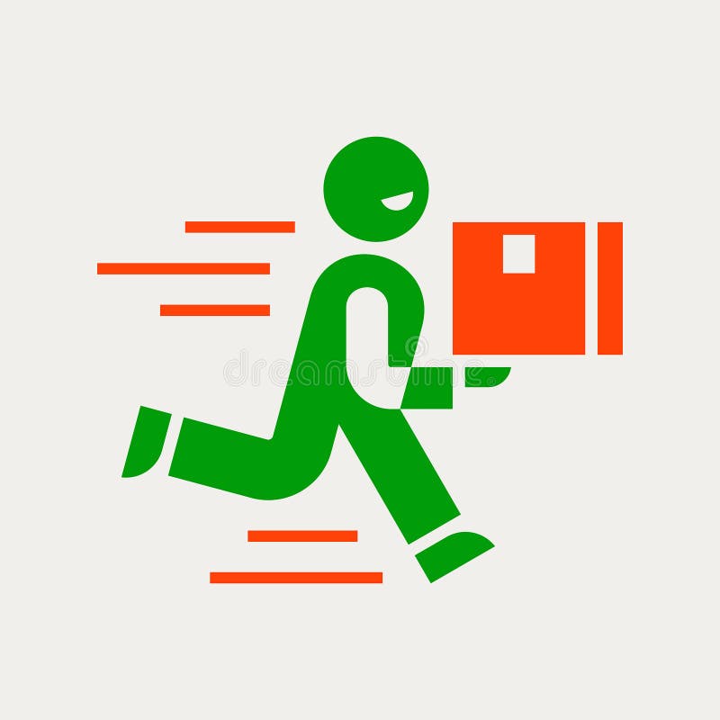 Delivery Logo stock vector. Illustration of template - 191706423