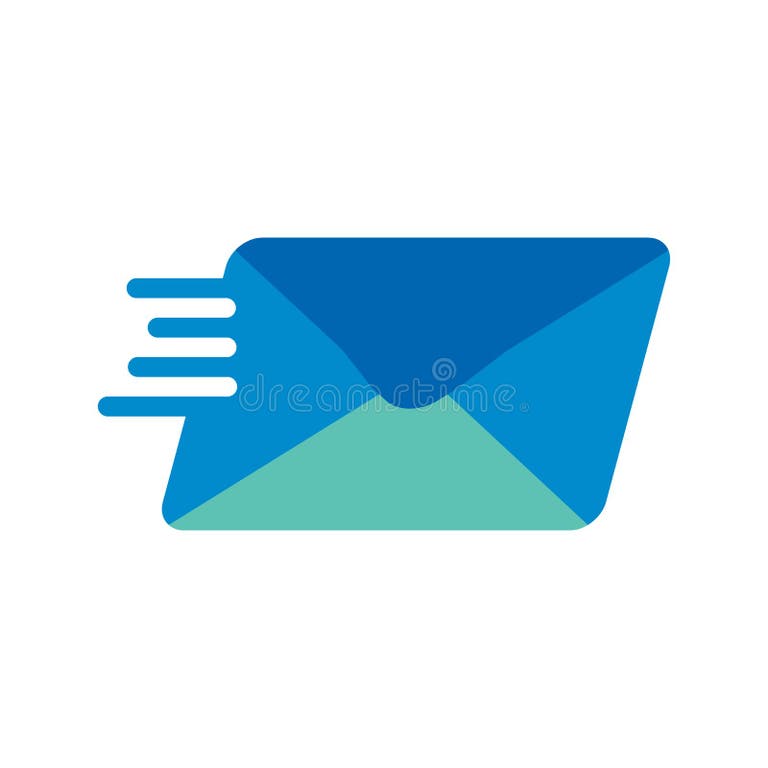 Delivery Mail Logo Icon Design Stock Illustration - Illustration of ...
