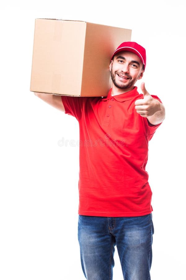 Delivery Man Pointed You Stock Photos - Free & Royalty-Free Stock ...