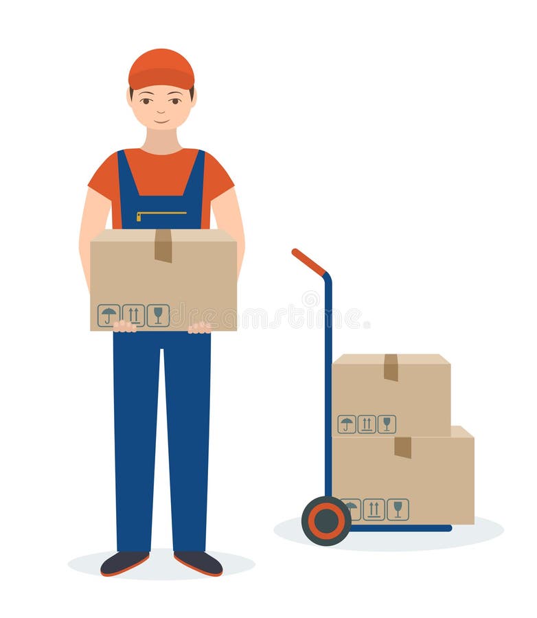 Person Push Box Stock Illustrations – 424 Person Push Box Stock ...