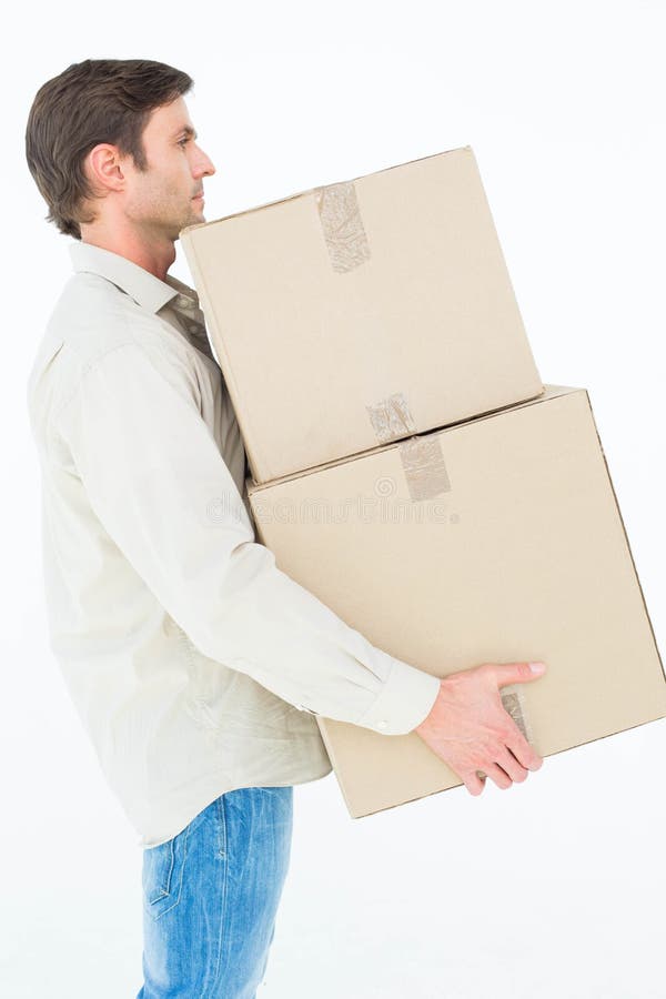 138 Person Receiving Delivery Box Side View Stock Photos - Free ...