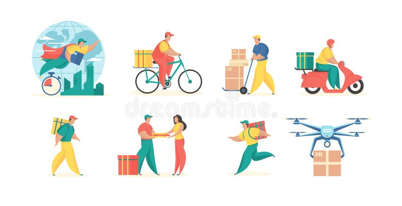 Transport Method Stock Illustrations – 438 Transport Method Stock ...