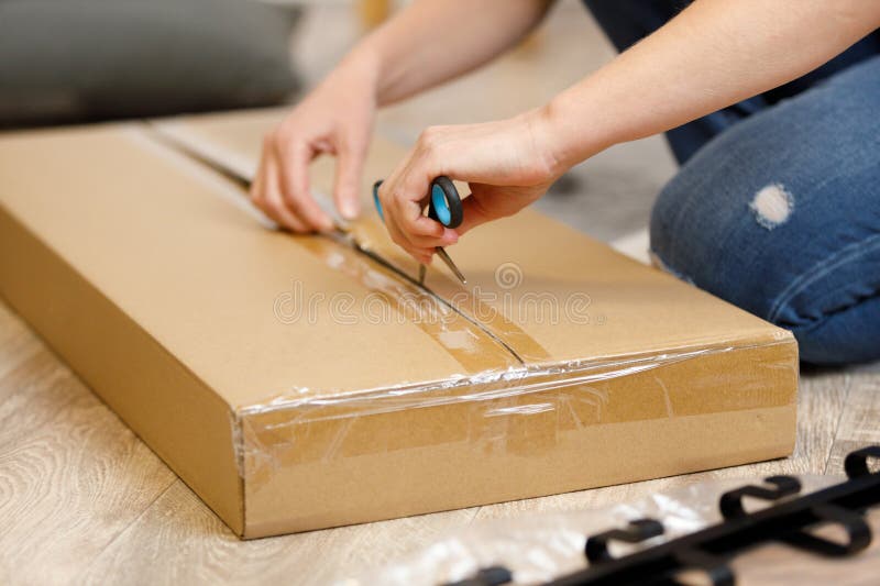 Delivery of a Parcel or Purchased Goods To the Final Consumer, Open a ...