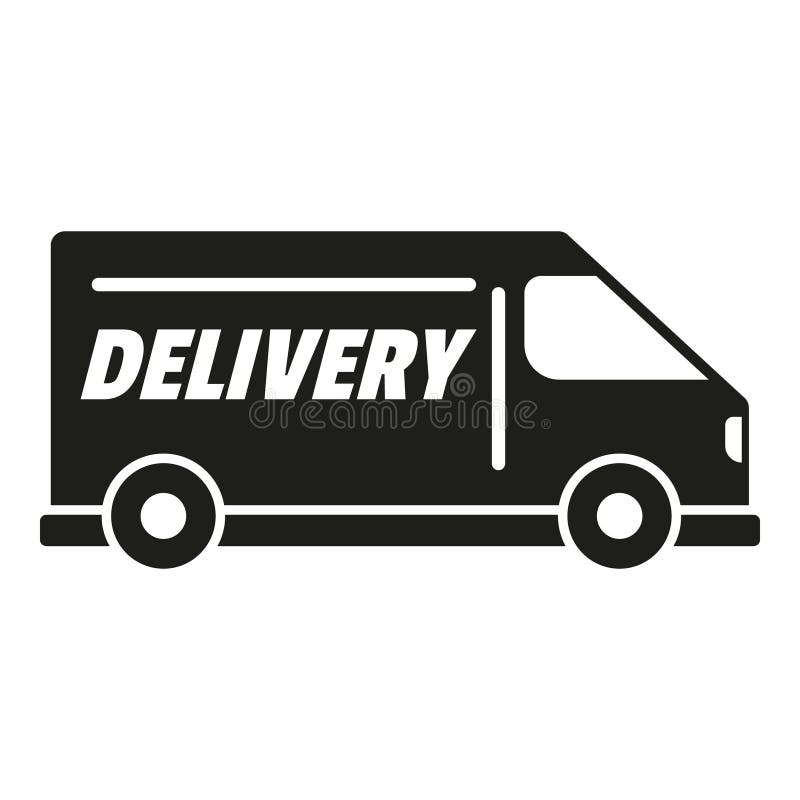 Delivery Parcel Van Icon Simple Vector. Return Box Stock Vector ...