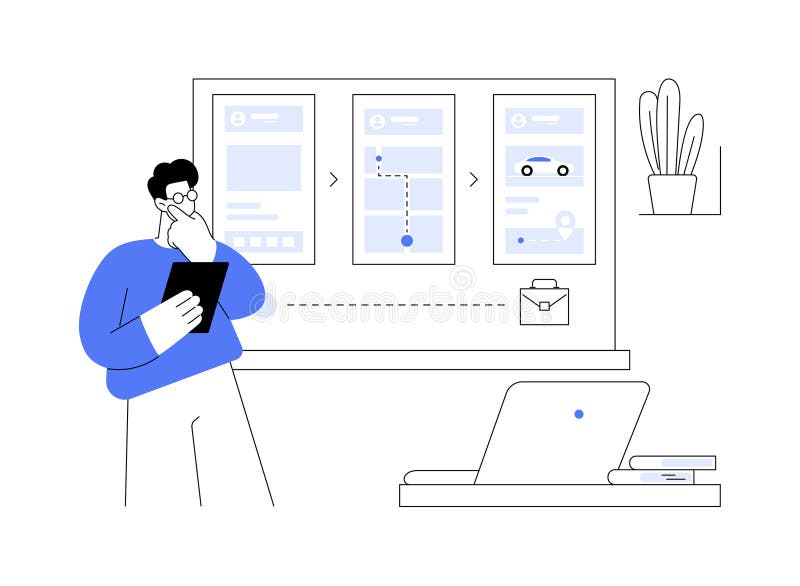 Delivery Plan Abstract Concept Vector Illustration. Stock Vector ...