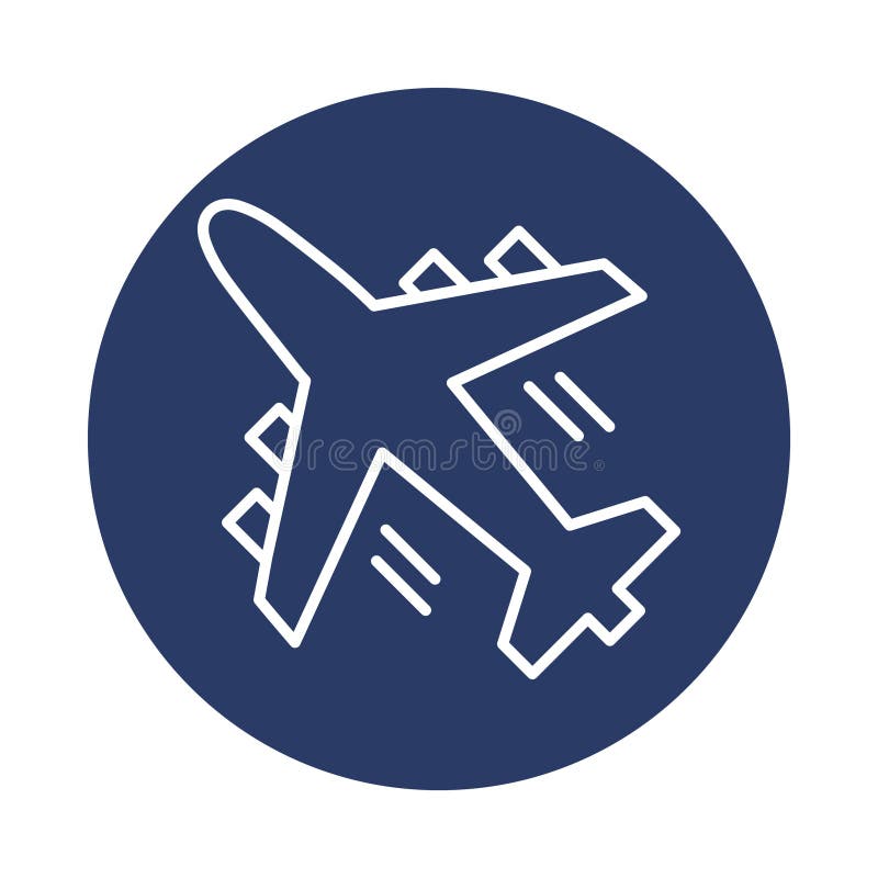 Delivery, Plane, Airbus, Airplane Icon Stock Vector - Illustration of ...