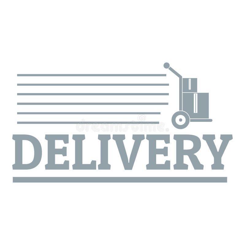 Delivery Post Logo Simple Gray Style Stock Illustrations – 6 Delivery ...