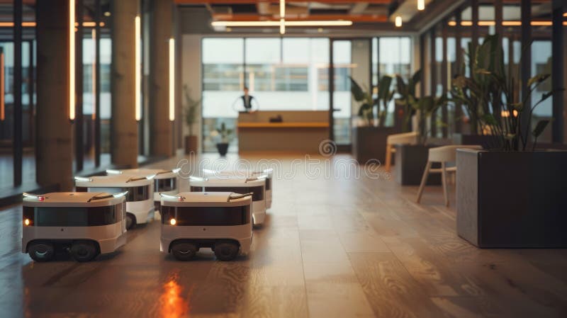 Delivery Robots Revolutionize Transportation in Warehouses with ...