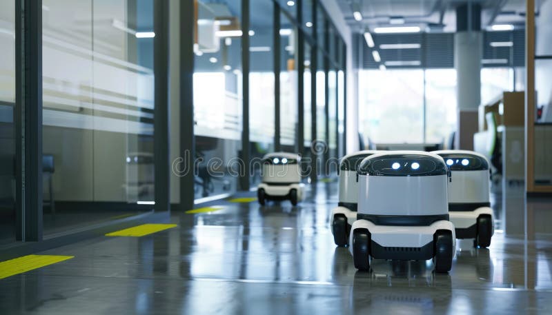 Delivery Robots Revolutionize Transportation in Warehouses with ...
