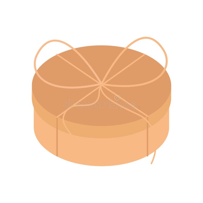 Delivery round parcel stock vector. Illustration of parcel - 217916295