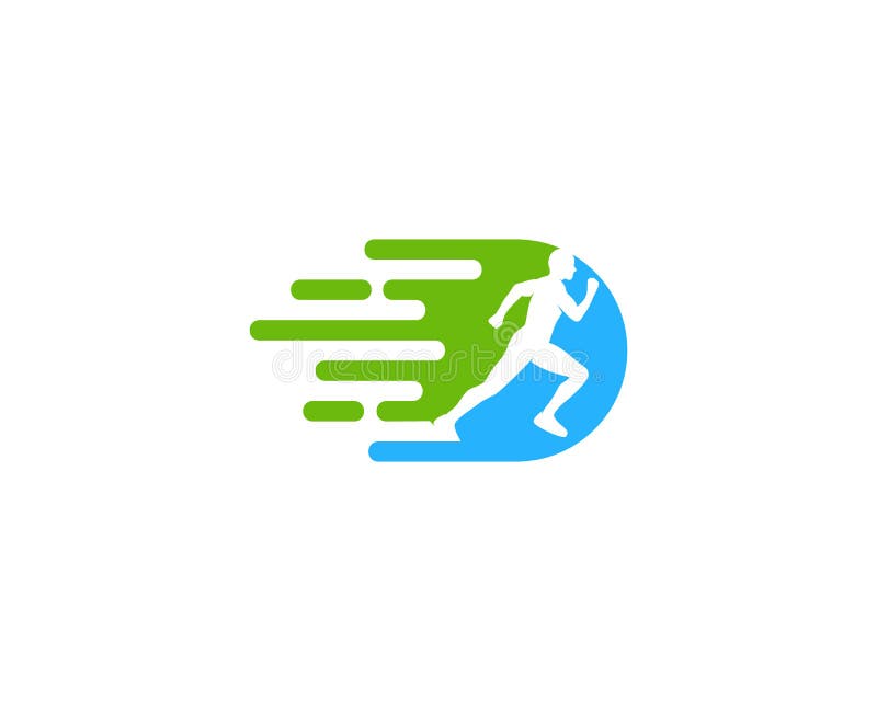 Delivery Run Logo Icon Design Stock Vector - Illustration of logotype ...