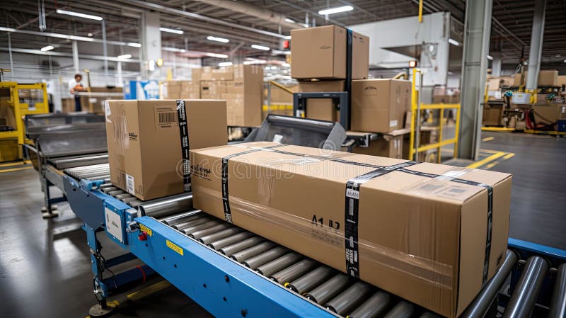 Delivery scan package stock illustration. Illustration of tracking ...