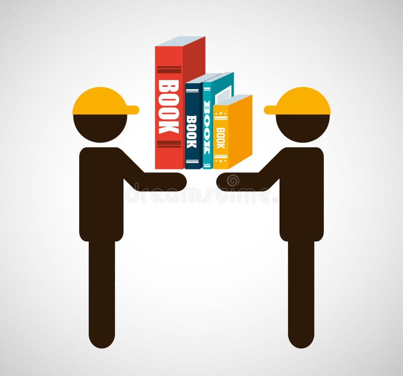 Delivery service books stock vector. Illustration of moving - 59943096