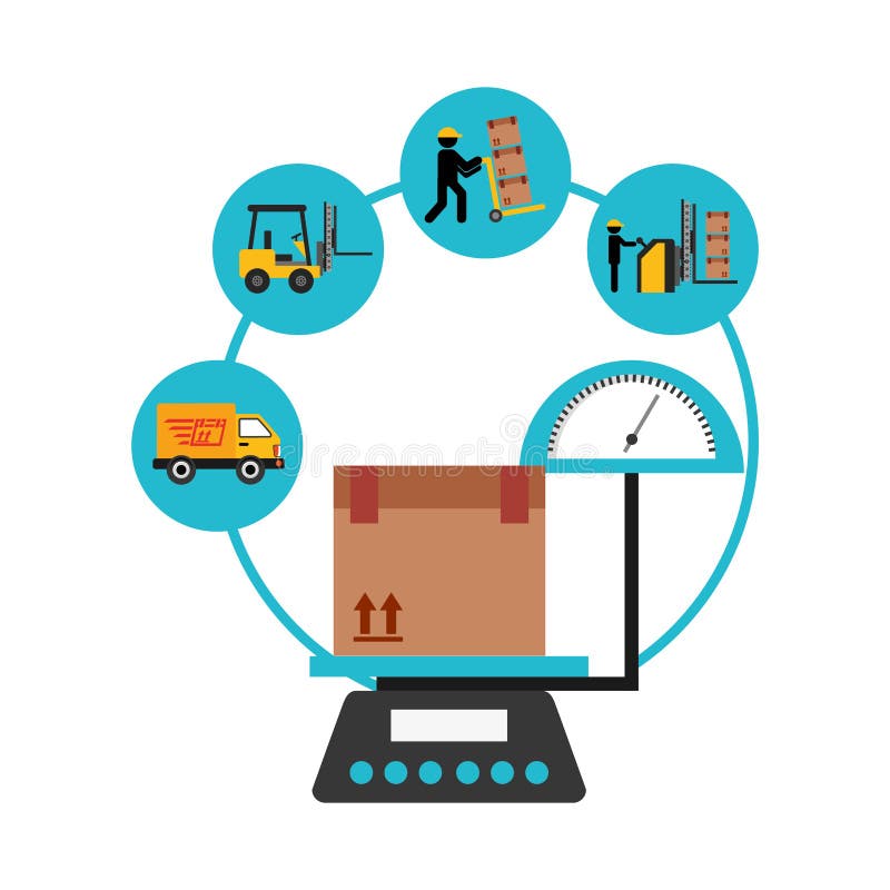 Delivery service design stock vector. Illustration of loading - 58404255