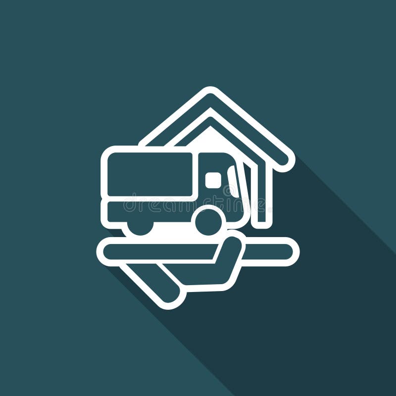 Home delivery stock vector. Illustration of carry, store - 96395020