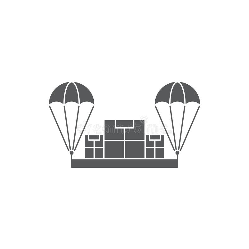 Delivery Service Symbol Vector Icon Isolated on White Background Stock ...